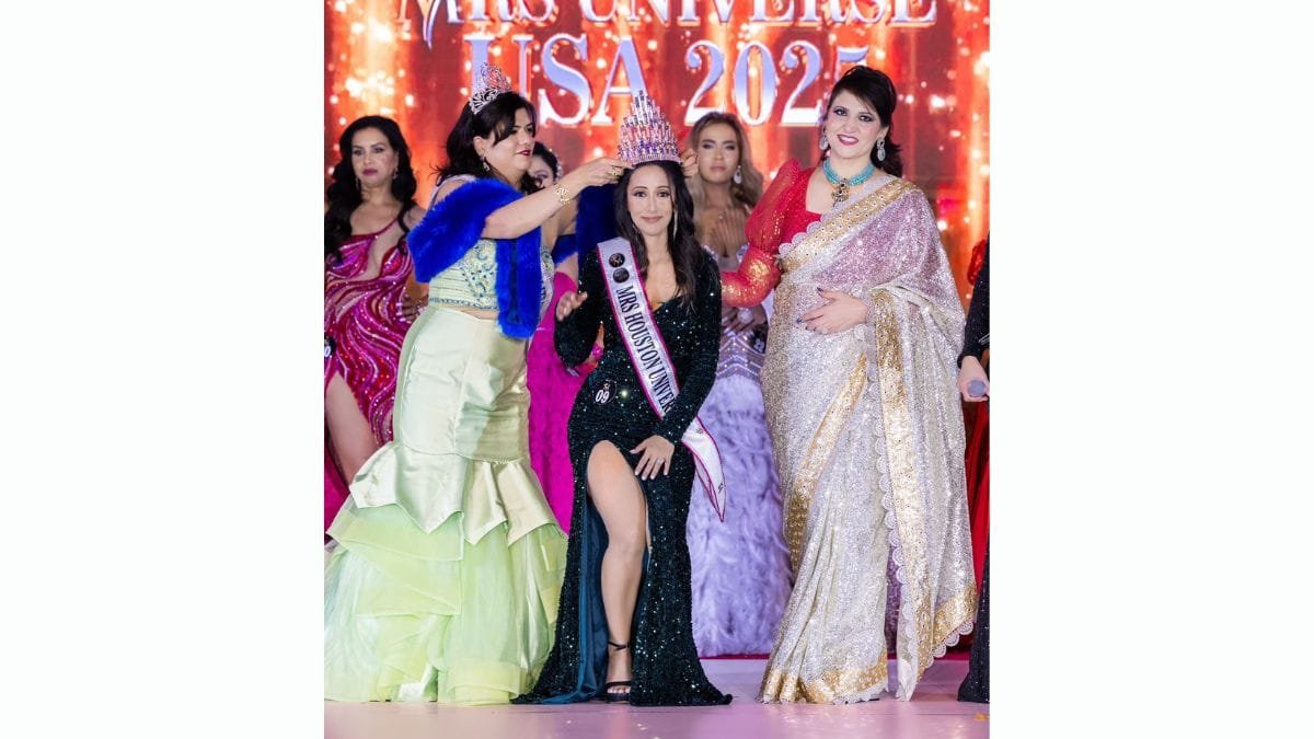 Pallavi Raj Recently crowned Mrs. Texas Universe 2025 in the Mrs. Universe USA pageant 2025 ...