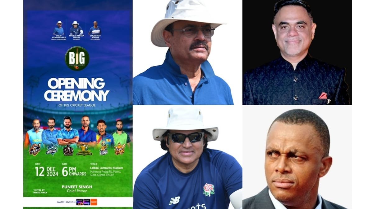 Big Cricket League to Launch with Grand Opening Ceremony on December 12 ...
